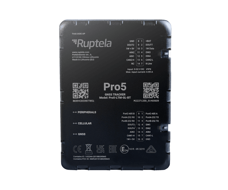 Real-Time GPS Tracking for Commercial Vehicles - Ruptela