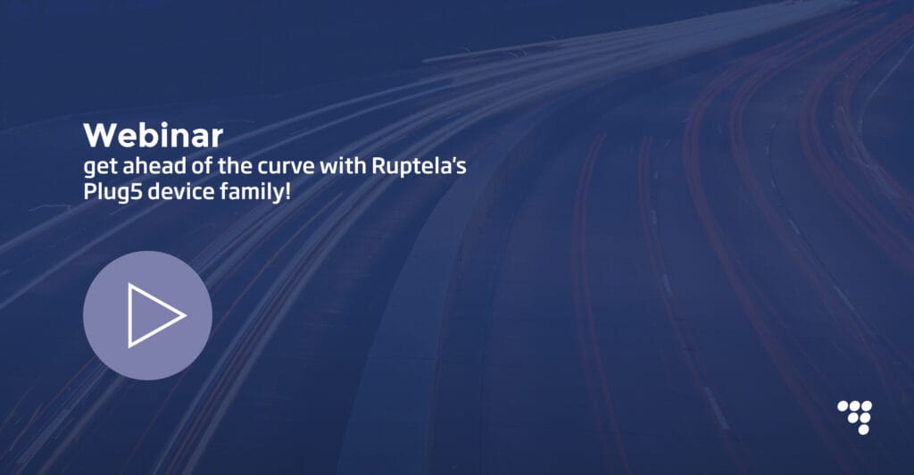 Plug5 webinar - Ruptela