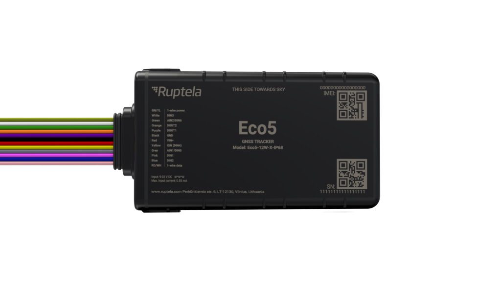 Eco5 – Compact, Durable, and Versatile GPS Tracker | Ruptela